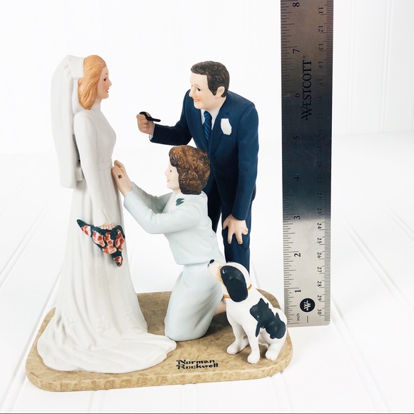 Norman Rockwell | Accents | Vintage Norman Rockwell Bride To Be ...